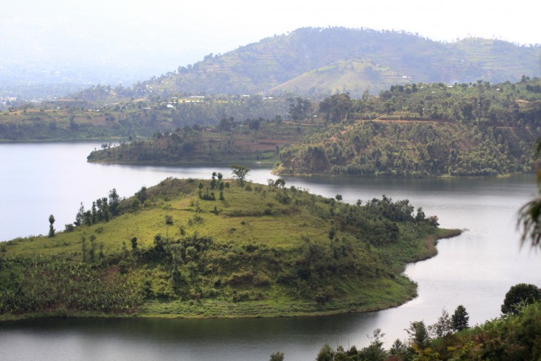 Lake Nyarakigugu In Rwanda- Lakes Around Volcanoes National Park